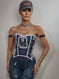New York Yankees Baseball Team Corset Top – Mologoko Couture