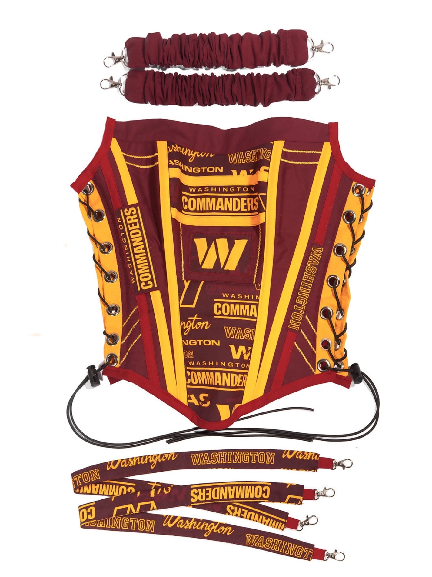 Washington DC Football Team COMMANDERS Corset – Mologoko Couture