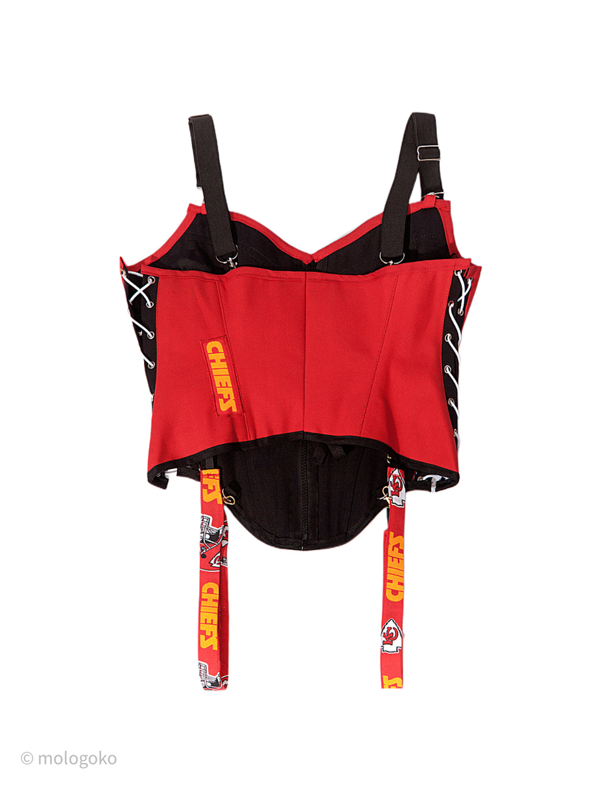 Kansas City CHIEFS Football Team Corset Top – Mologoko Couture