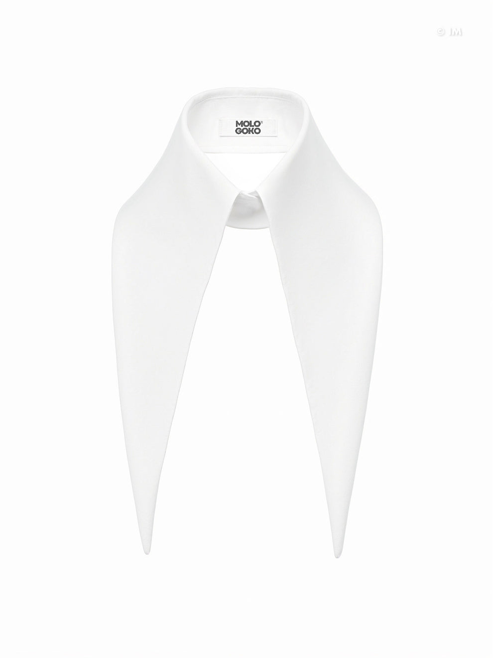 Stylish Large Removable White Pointy Collar – Mologoko Couture