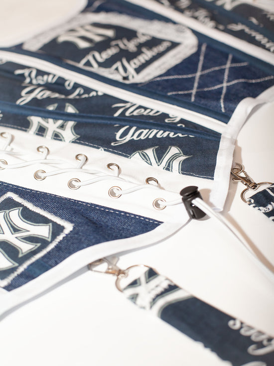 New York Yankees Baseball Team Corset Top – Mologoko Couture