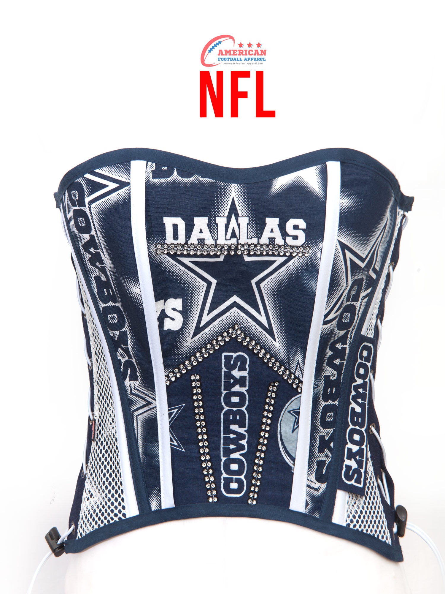 Dallas Cowboys NFL Corset Bustier - Limited Edition Team Apparel ...