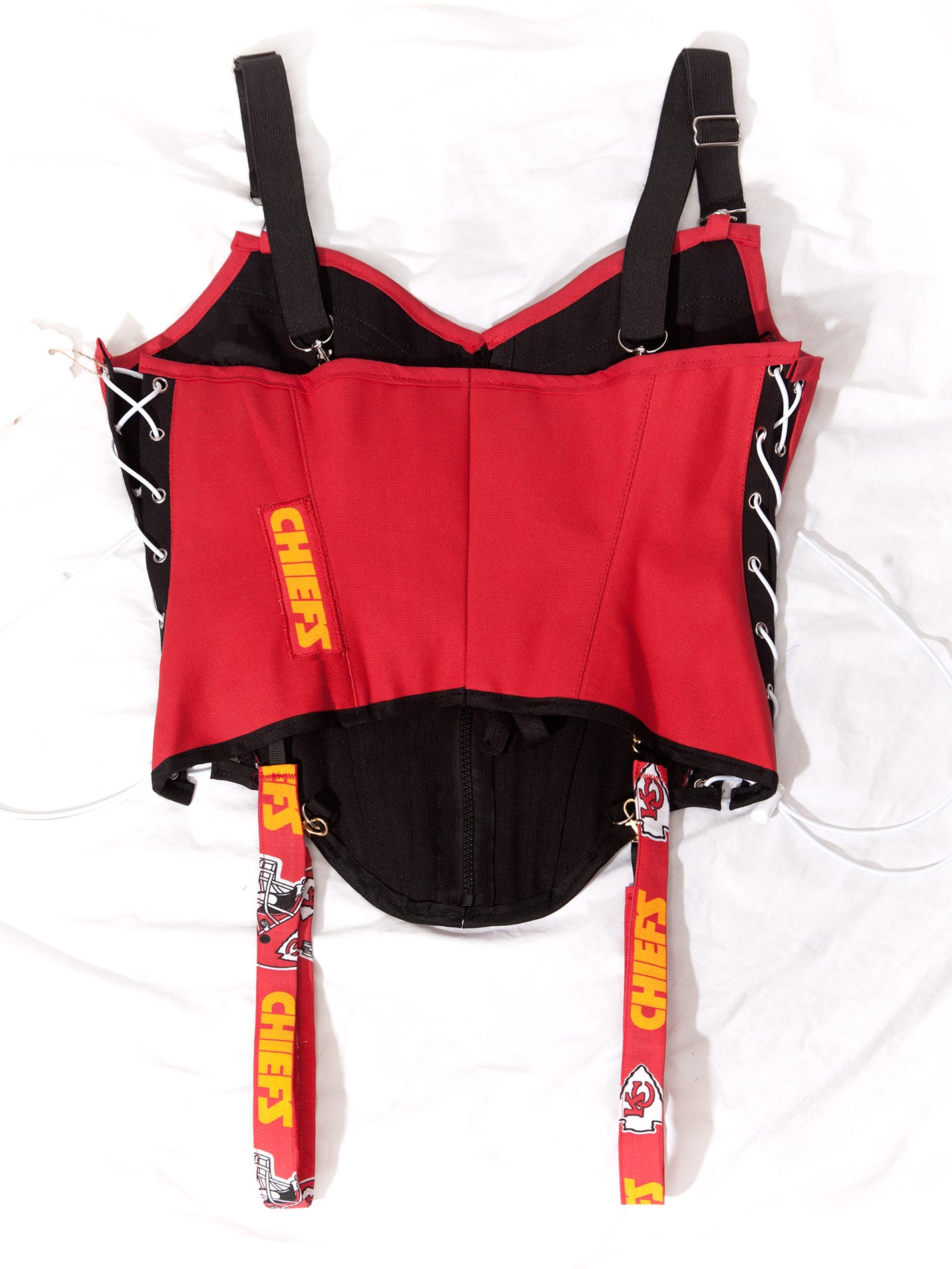 Kansas City CHIEFS Football Team Corset Top – Mologoko Couture