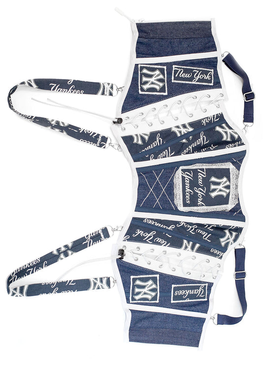 New York Yankees Baseball Team Corset Top – Mologoko Couture